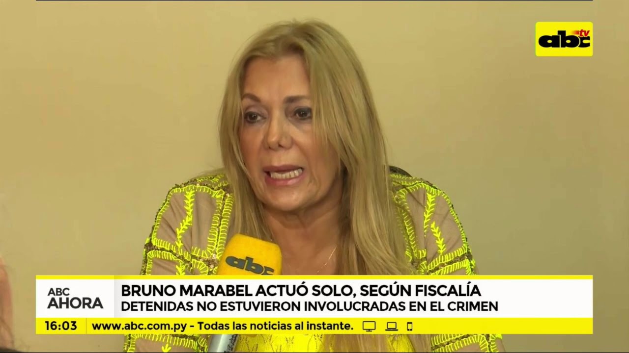 Quíntuple crimen: Bruno Marabel actuó solo, según fiscalía - ABC ...