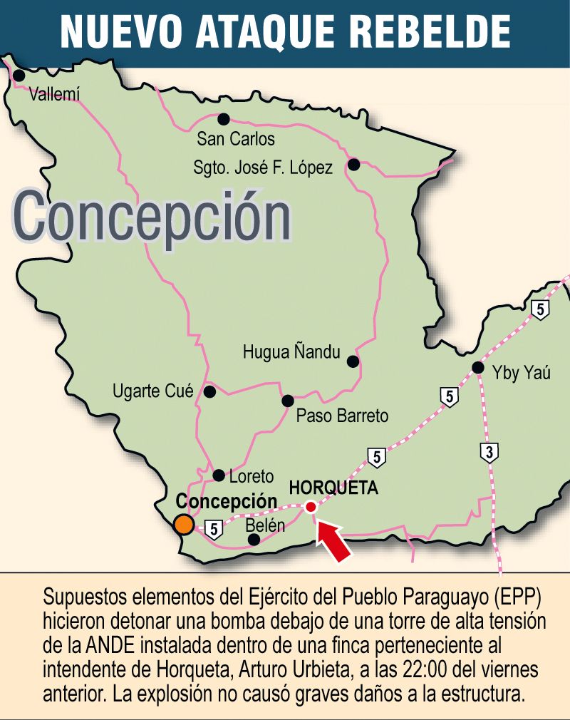 EPP deja nuevo mensaje tras ataque a finca de intendente de Horqueta ...