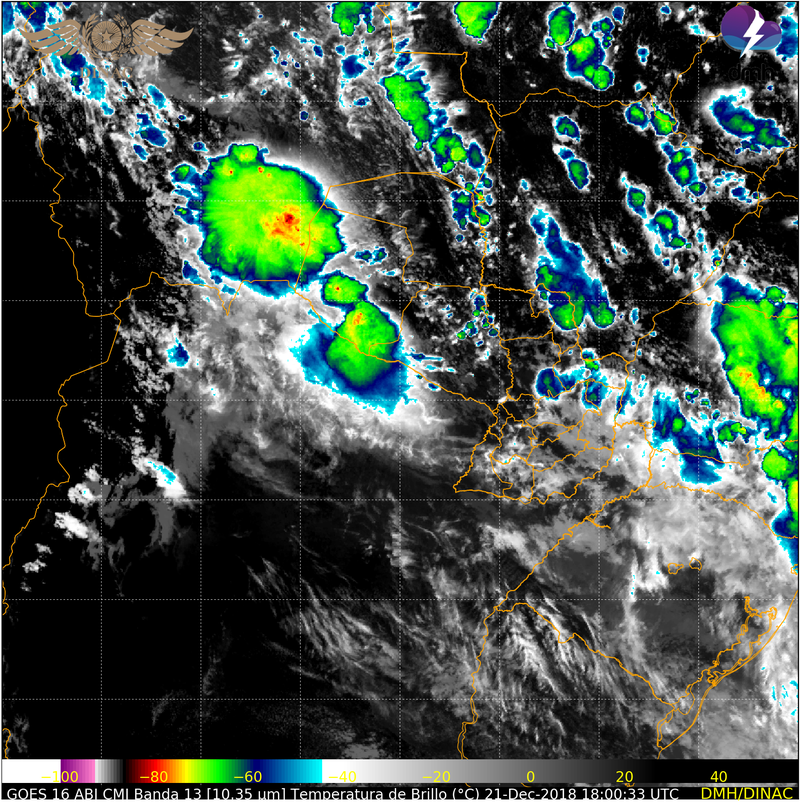 Alerta por tormentas para 10 departamentos - Nacionales - ABC Color