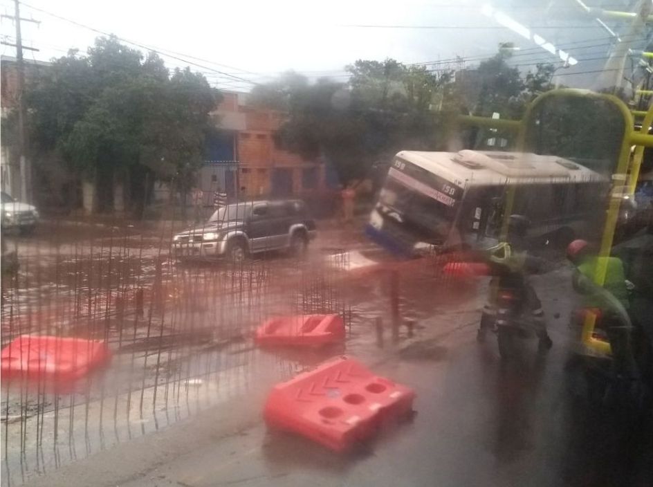 Peligro en zona de obras - Nacionales - ABC Color