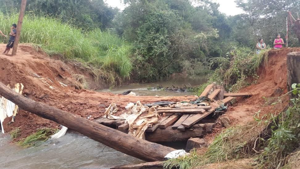 Preocupa peligroso puente - Nacionales - ABC Color