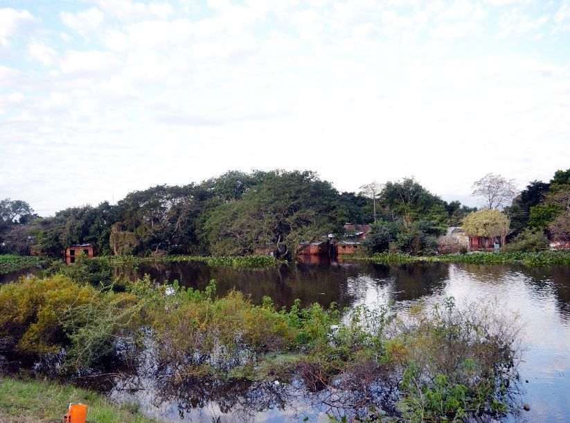 Bajante en la zona de Nanawa trae alivio a las familias damnificadas ...