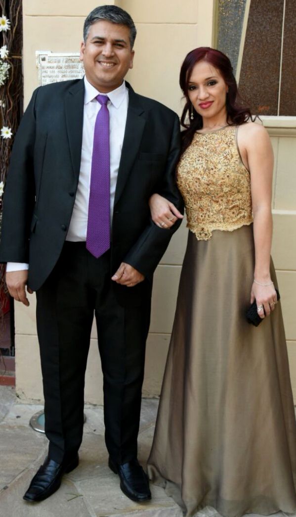 El casamiento de Daniela Pavía y Carlos Vera - Sociales - ABC Color