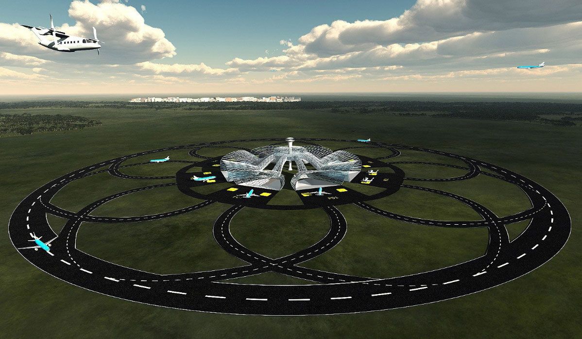 Planean aeropuertos circulares - Internacionales - ABC Color