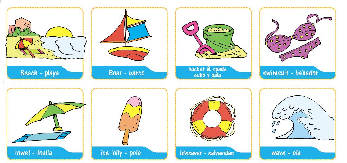 The summer and the beach - El verano y la playa - Escolar - ABC Color