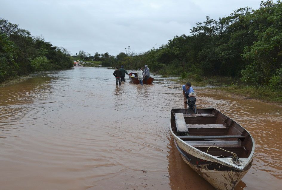 Villa Ygatimí en emergencia vial - Interior - ABC Color