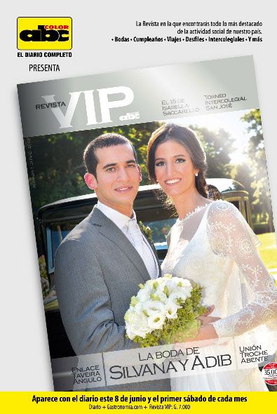 Revista VIP, la nueva propuesta del diario ABC Color, aparecerá mañana ...