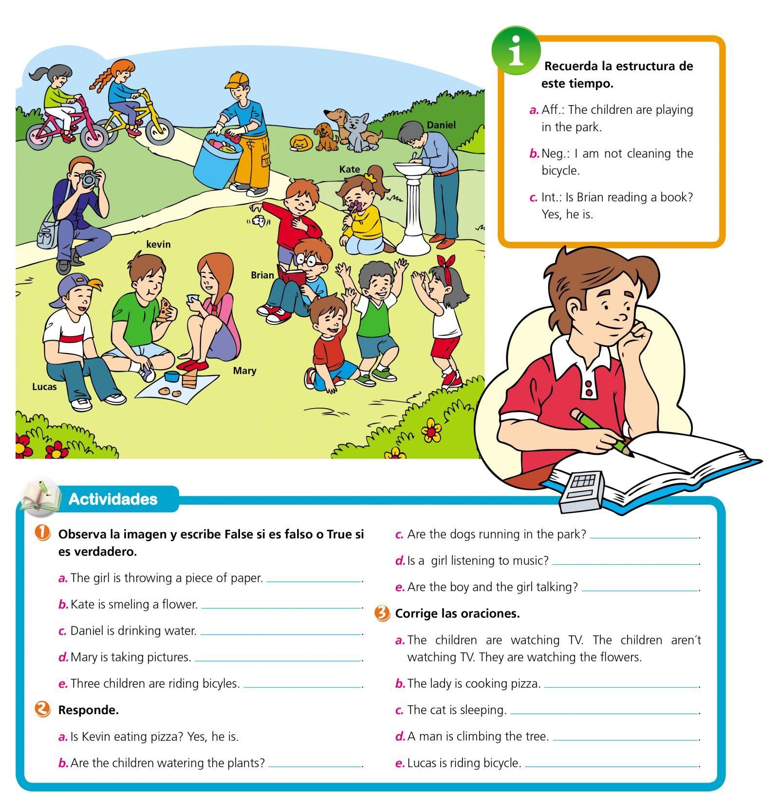 Describing Pictures Present Continuous Describing Pictures Present Continuous