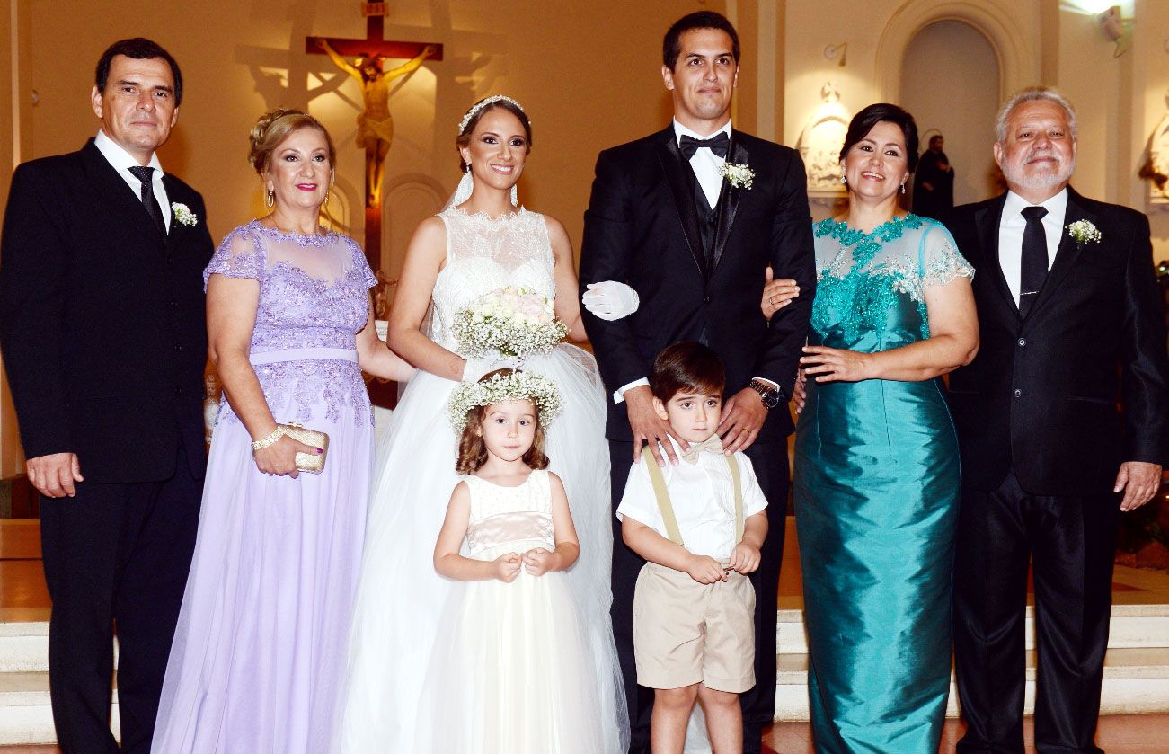 Gabriela Cabrera y Francisco Rivas - Sociales - ABC Color