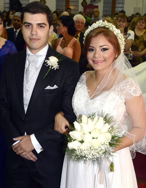 Jessica Báez Vera y Rubén Díaz Isasi - Sociales - ABC Color