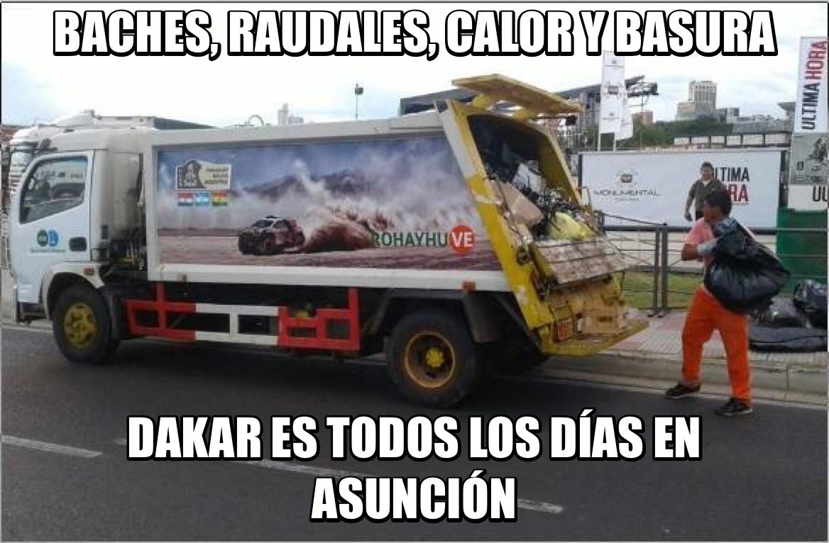 Dakar ya tiene sus memes - Soy un viral - ABC Color