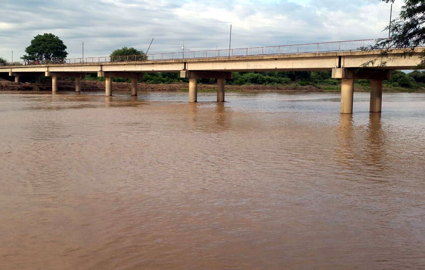 Llega primer repunte del río Pilcomayo - Economía - ABC Color