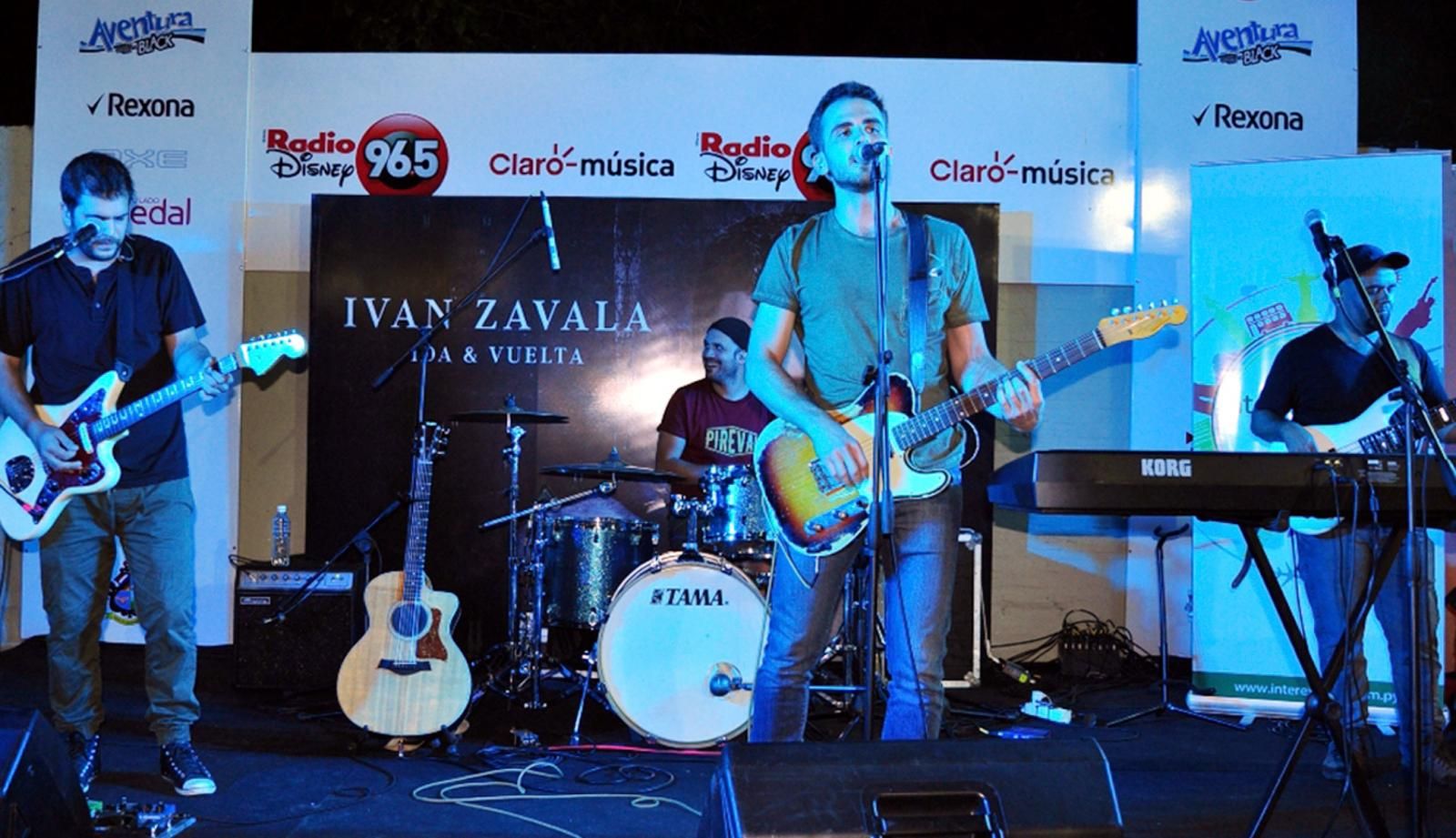 El show de Iván Zavala en San Ber - Sociales - ABC Color