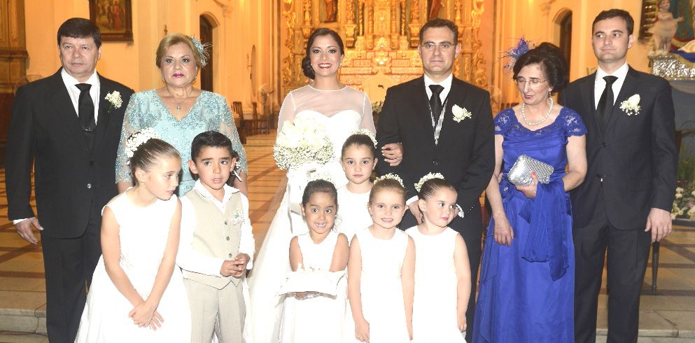 María Bettina Ortiz Medina y Carlos Roncero Alonso - Sociales - ABC Color