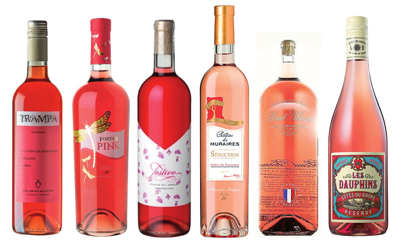 Degustación de vinos rosados - Gastronomia - ABC Color