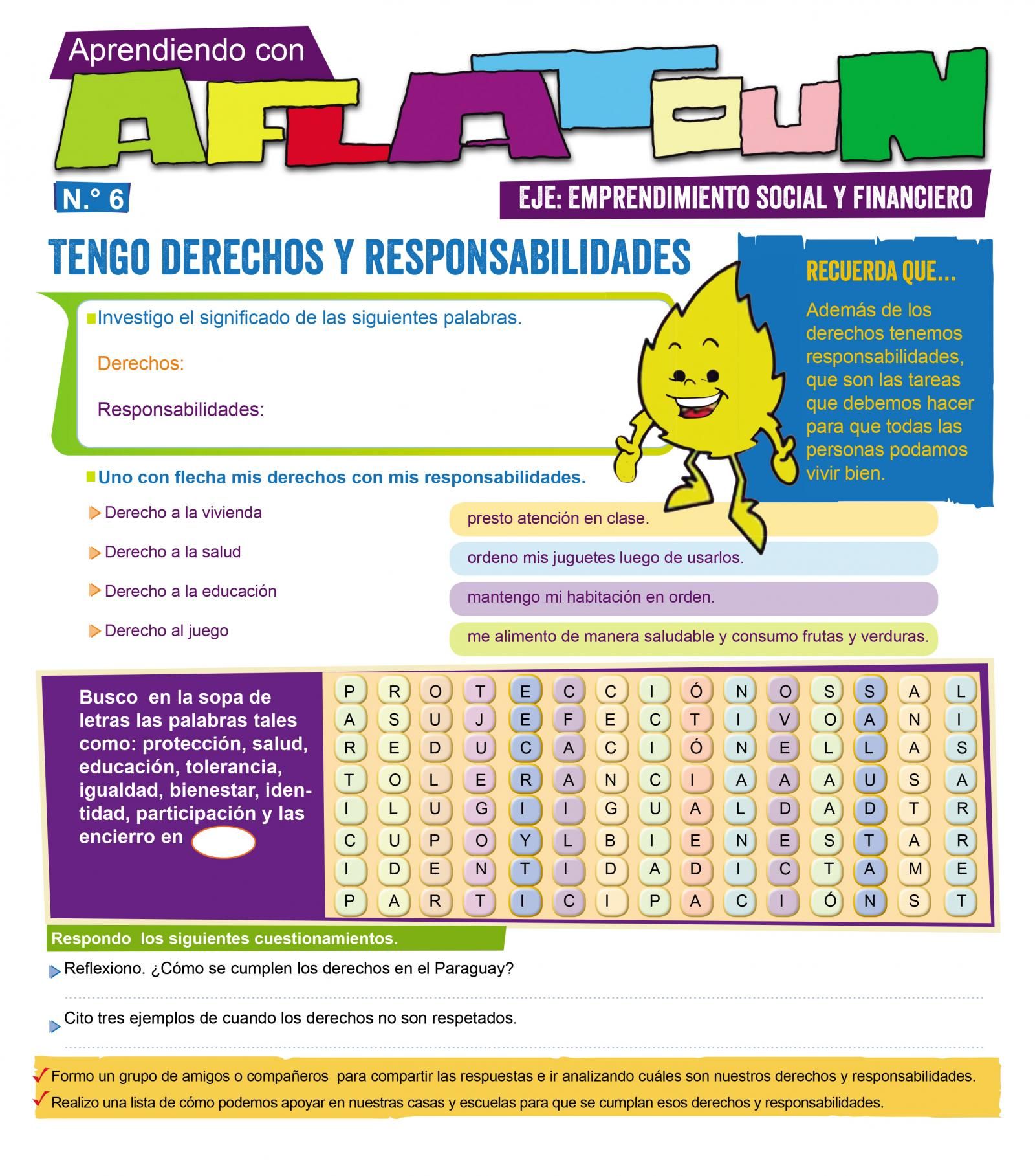 Aprendiendo con AFLATOUN - Escolar - ABC Color