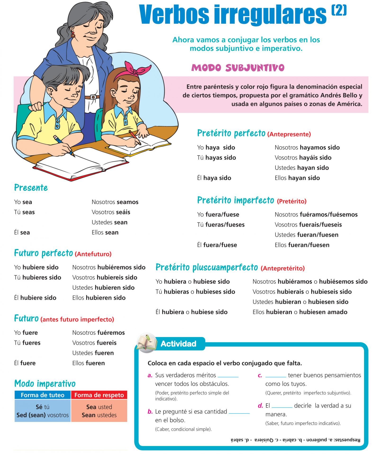 Verbos irregulares (2) - Escolar - ABC Color