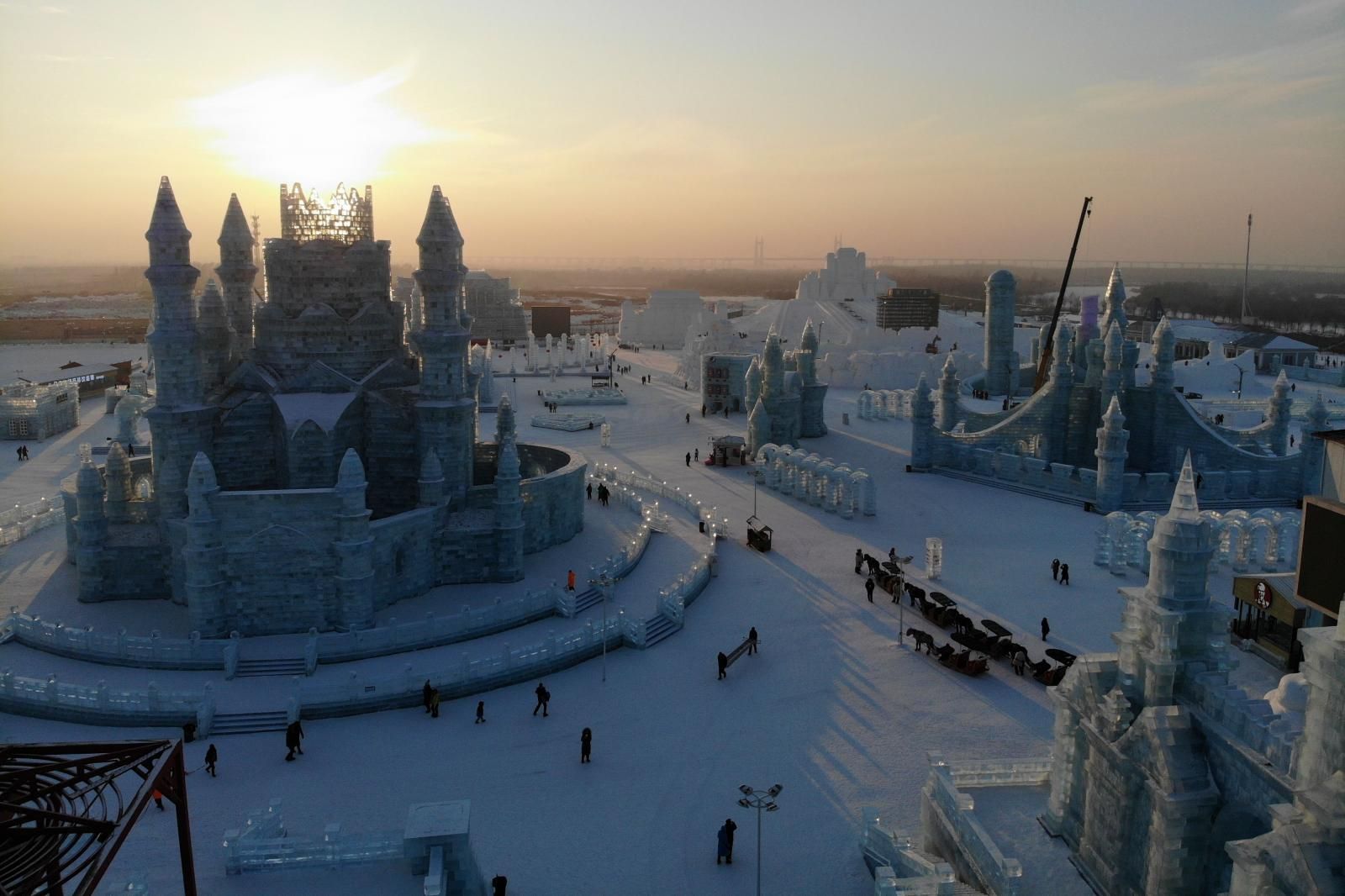 Un 'Mundo de Hielo y Nieve' en China - Galerías de imágenes - ABC Color