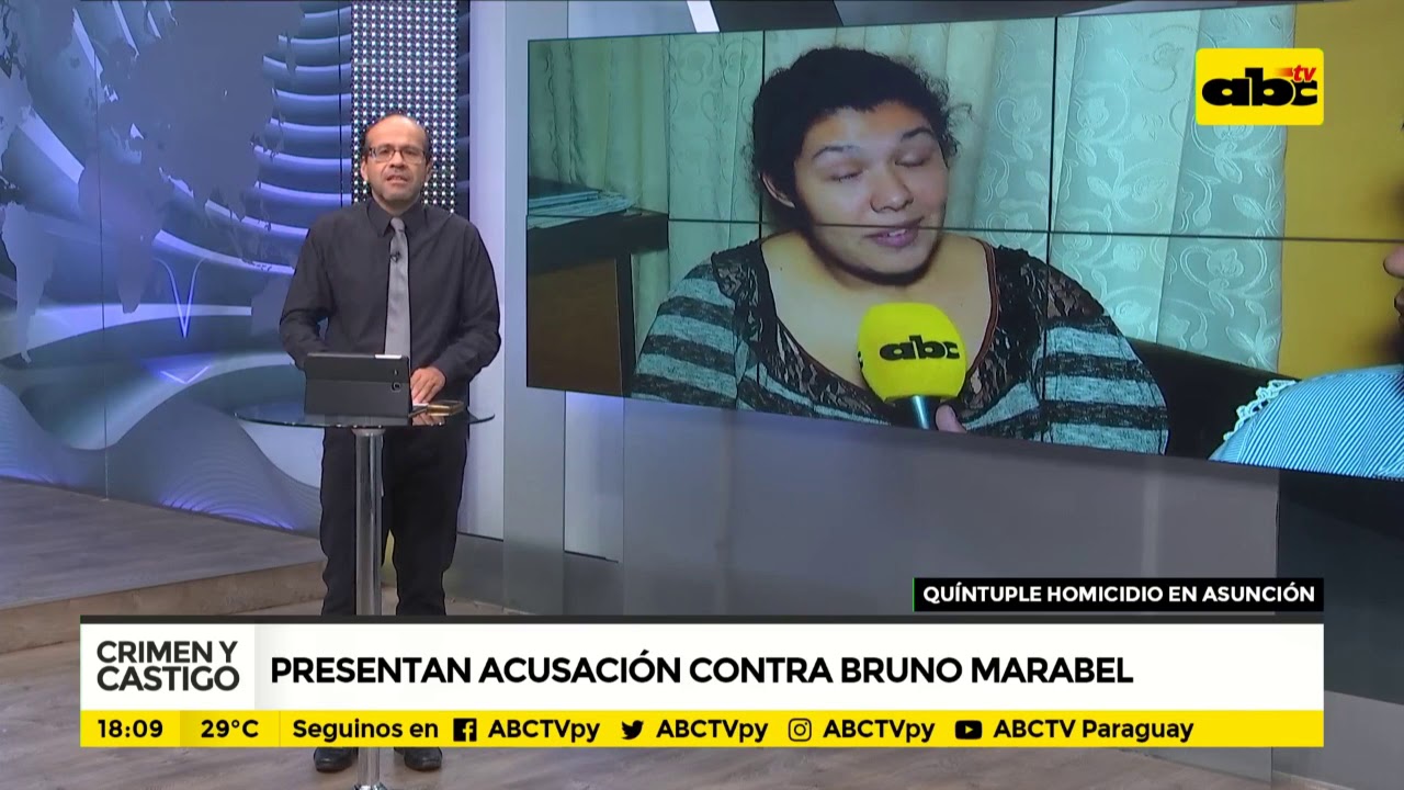 Presentan acusación contra Bruno Marabel - Crimen y castigo - ABC Color