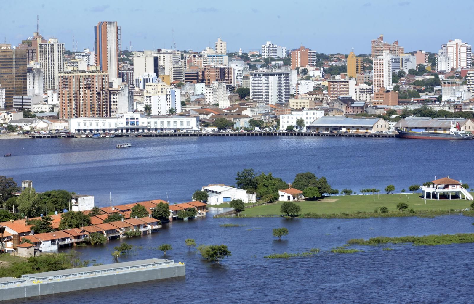 Imágenes aéreas del desborde del río Paraguay - Galerías de imágenes ...
