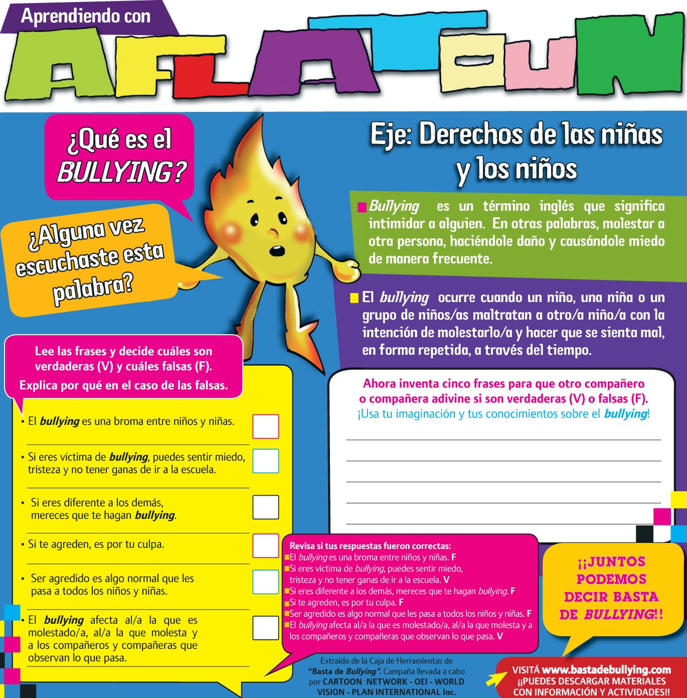 Aprendiendo con AFLATOUN - Escolar - ABC Color