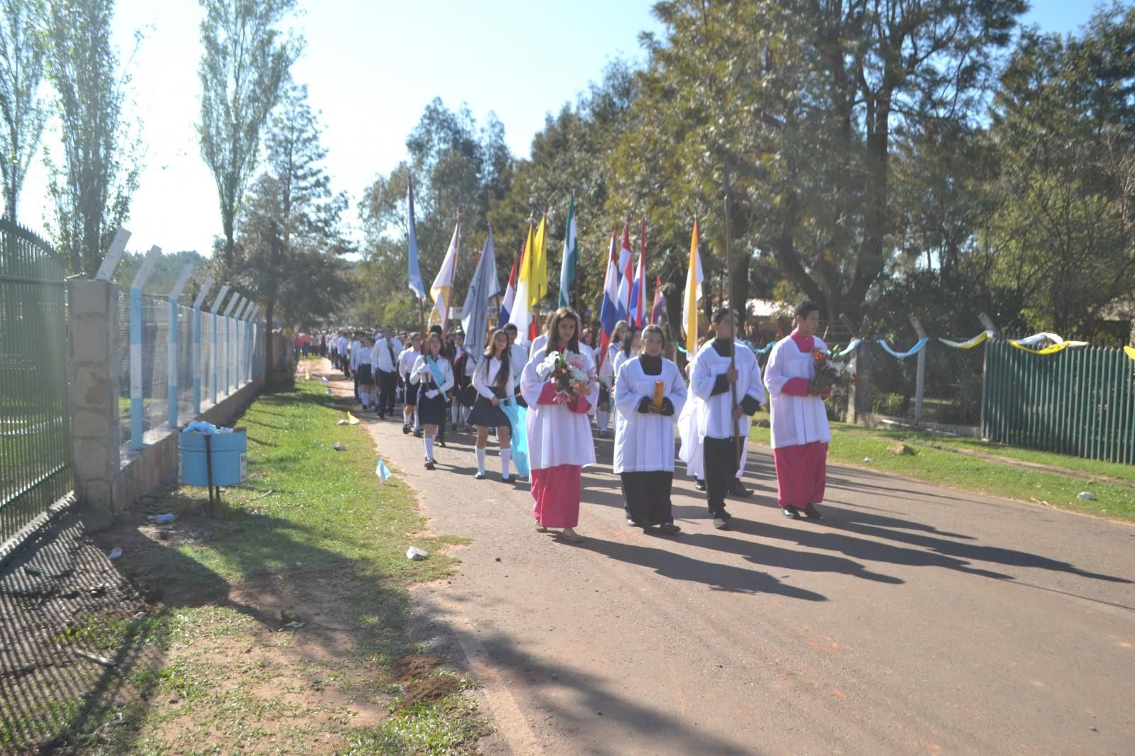 Procesión de la Virgen en Paso Yobái - Nacionales - ABC Color