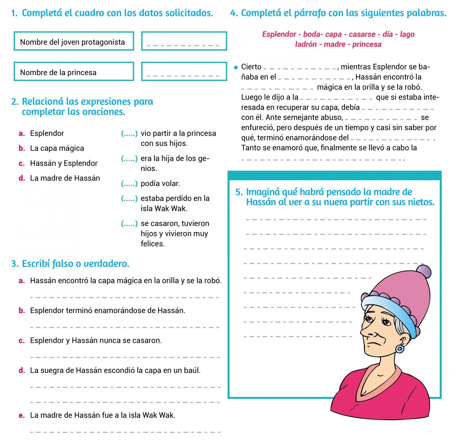 Hassán y la princesa (1) - Escolar - ABC Color