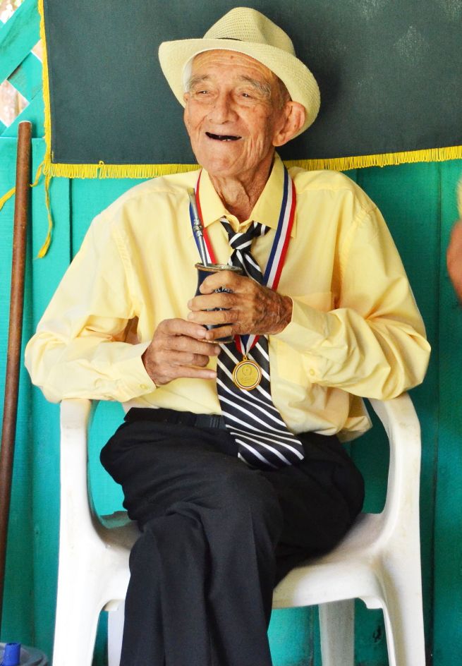 Don Fidel combatió en el Regimiento 4 como soldado durante tres años ...