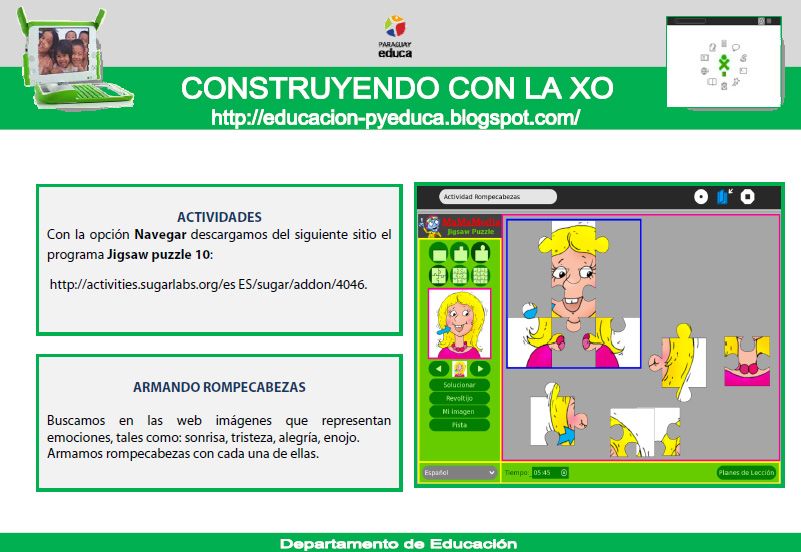 TRABAJANDO CON LA XO - Escolar - ABC Color