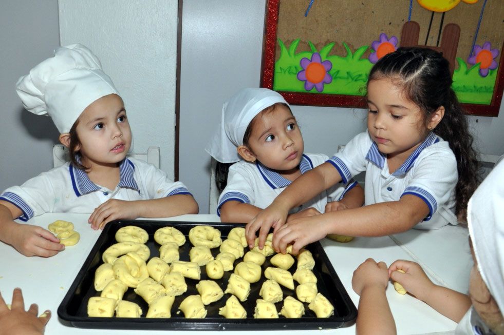 Niños aprendieron a preparar chipa - Locales - ABC Color