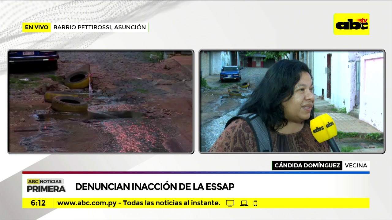 Nauseabundo olor por aguas servidas - ABC Noticias - ABC Color