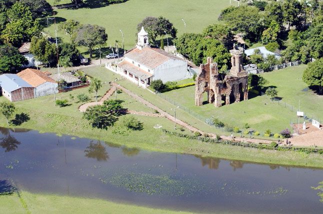 Ruinas del templo de Humaitá, en peligro - Interior - ABC Color