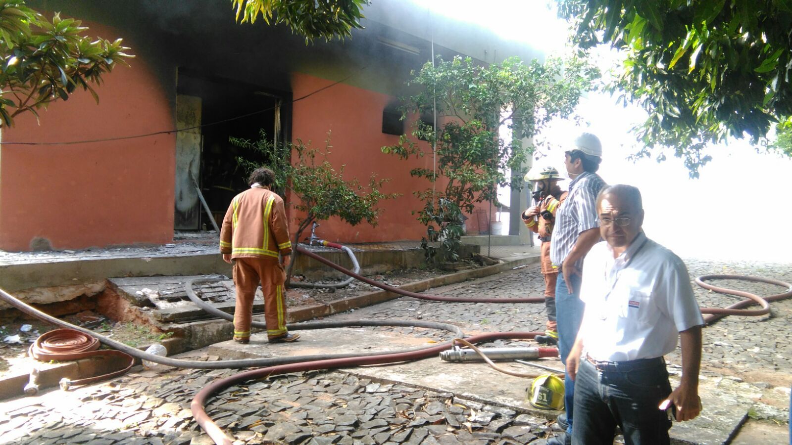 Descartan quemazón de askarel en Lambaré - Nacionales - ABC Color