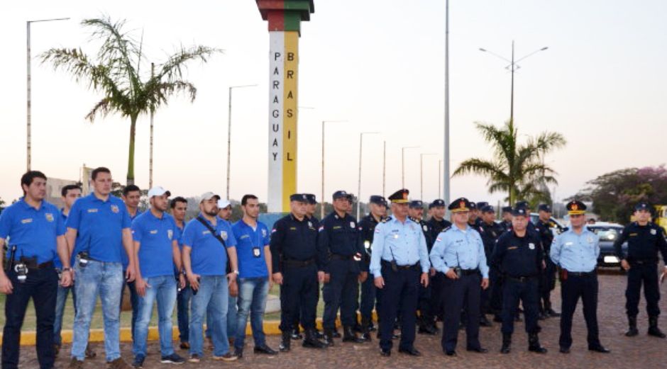 Policías de Paraguay y Brasil coordinan tareas en frontera - Judiciales ...