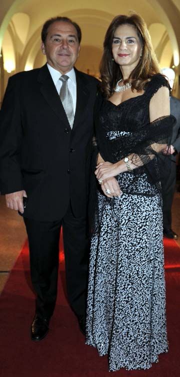 Andrea Bendlin y Alejandro Portillo