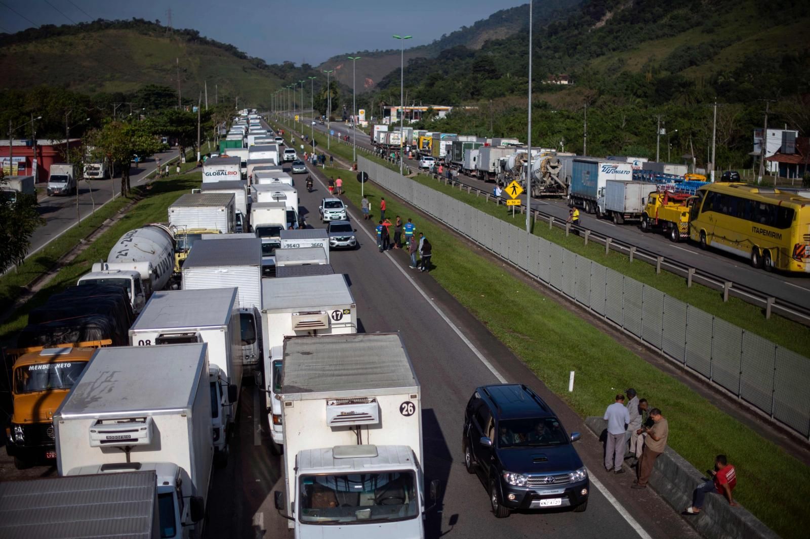 Huelga de camioneros en Brasil se mantiene - Mundo - ABC Color