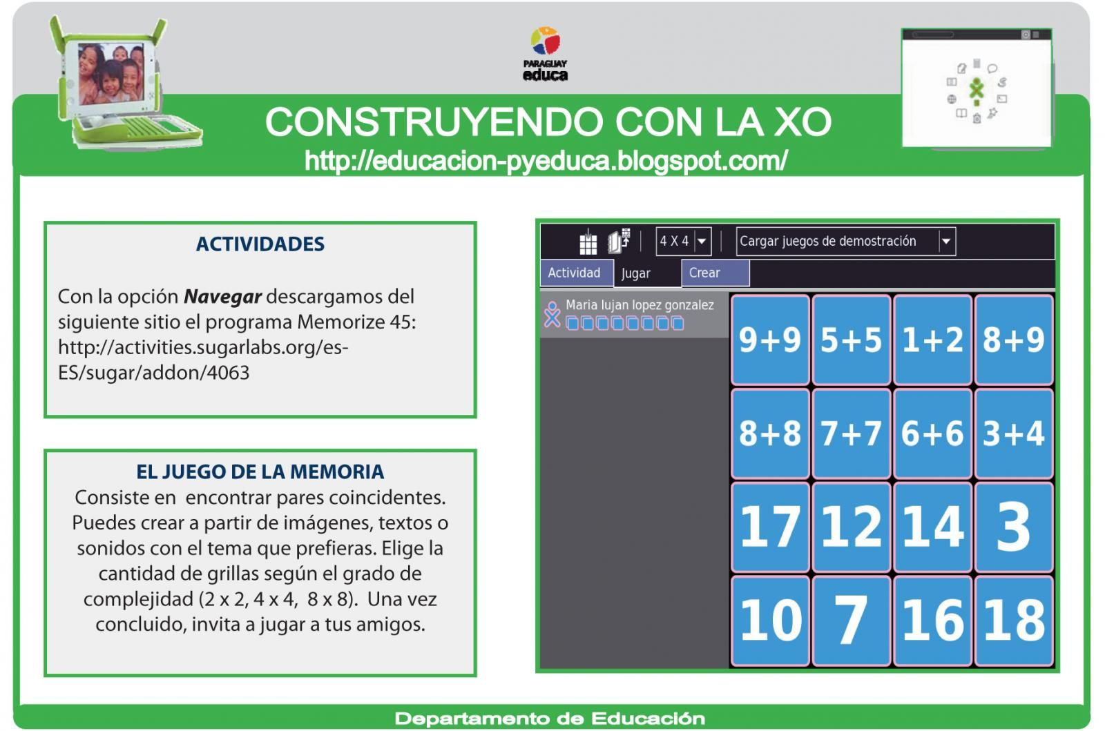 TRABAJANDO CON LA XO - Escolar - ABC Color
