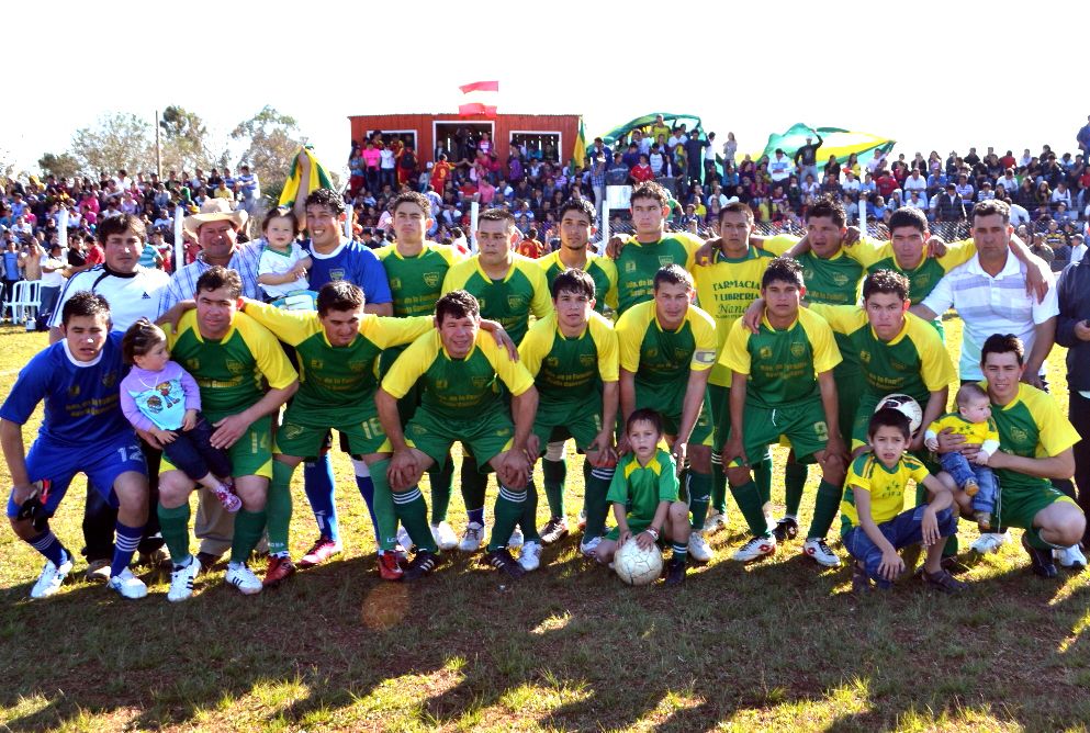 El 12 de Junio goleó y se consagró campeón de la Liga Abaiense ...