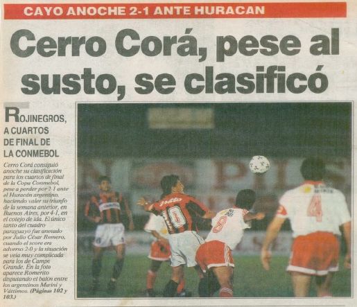 Cerro Corá hace historia internacionalmente - Fútbol - ABC Color