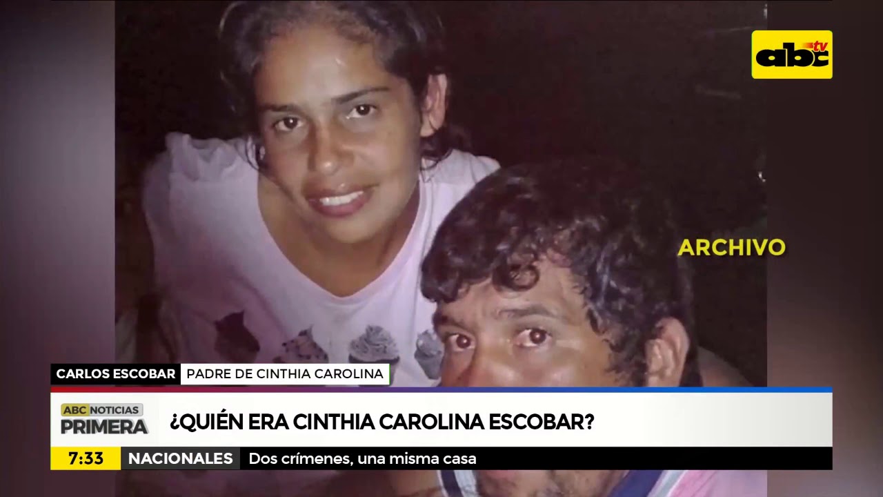 Quién era Cinthia Carolina Escobar - ABC Noticias - ABC Color