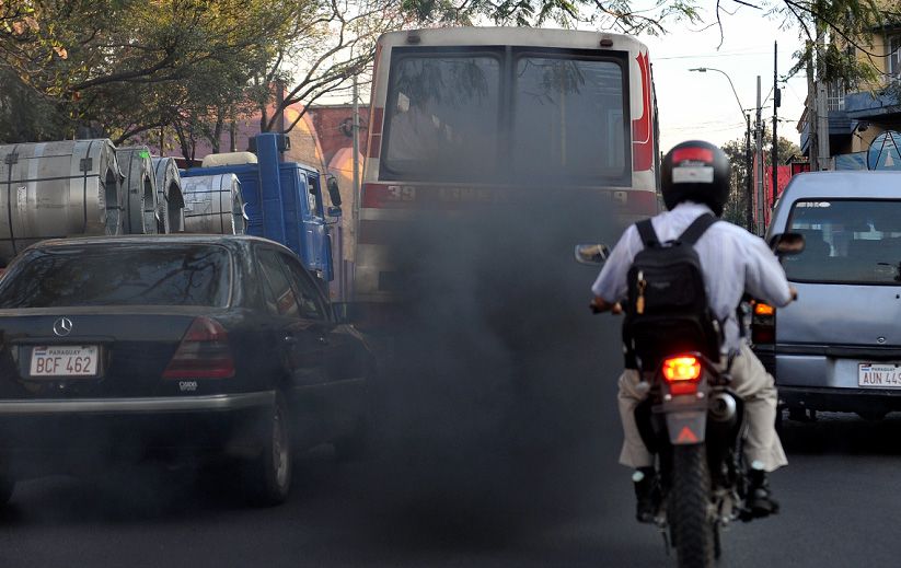 Multarán a vehículos por emisión de humo negro - Nacionales - ABC Color