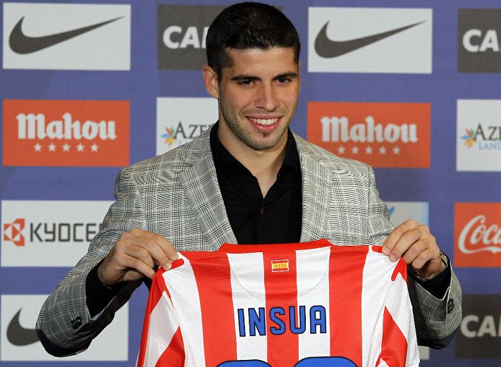 Atlético presenta a Insúa - Fútbol - ABC Color
