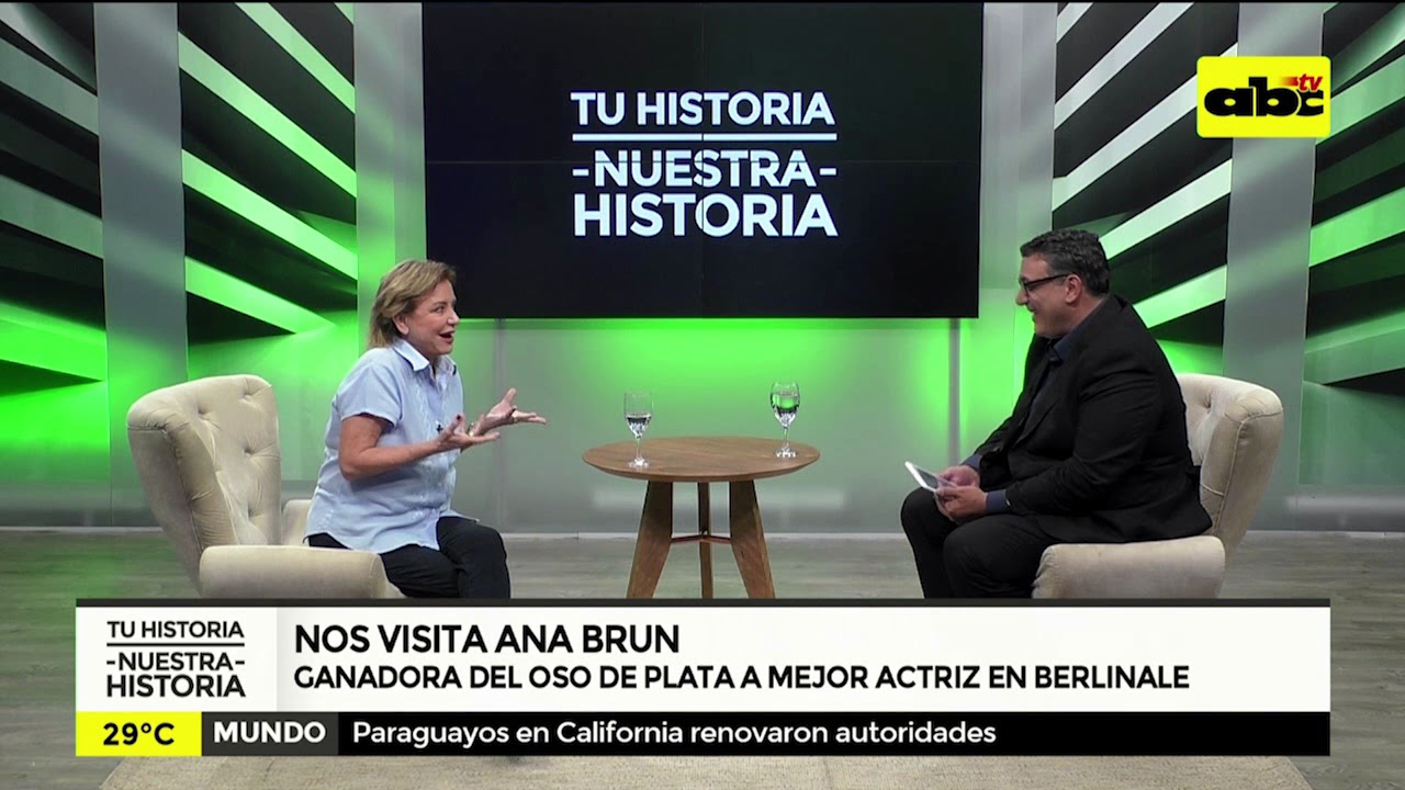 Entrevista con la actriz Ana Brun - Tu historia nuestra historia - ABC ...