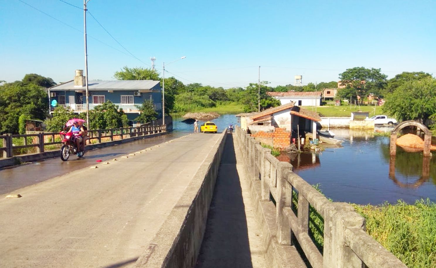 En Nanawa más de 200 familias son desplazadas por la crecida de los ...