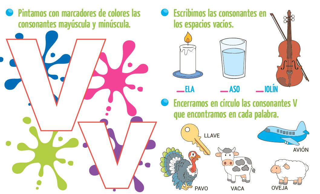 Con consonante V – v - Escolar - ABC Color