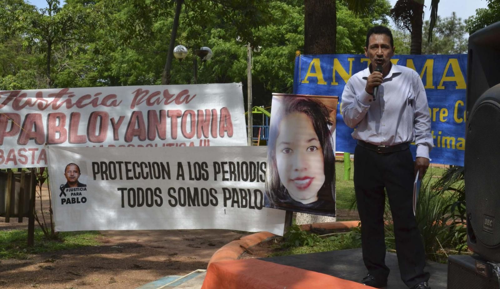 Repudio a narcopolítica en aniversario de crimen - Política - ABC Color