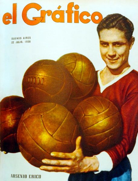 Hace 80 años debutaba Arsenio Erico - Deportes - ABC Color