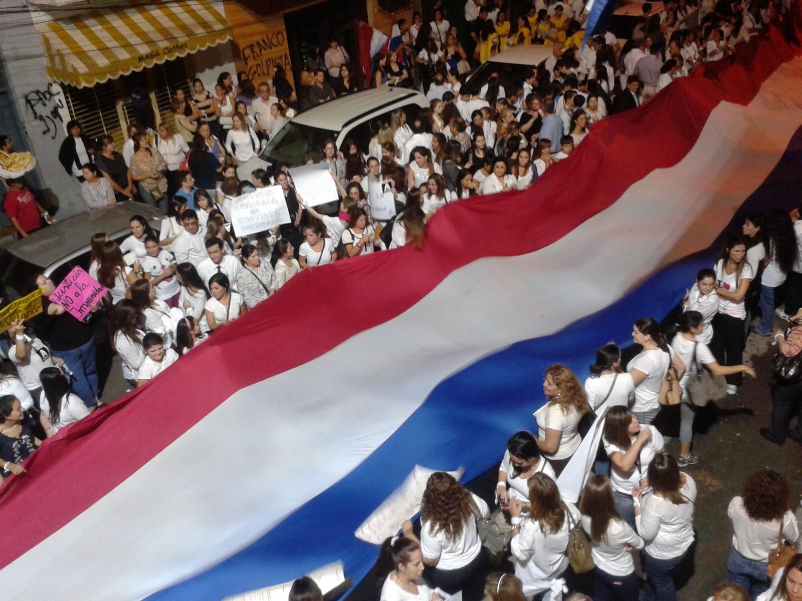 Marcha Para Exigir Justicia Nacionales Abc Color