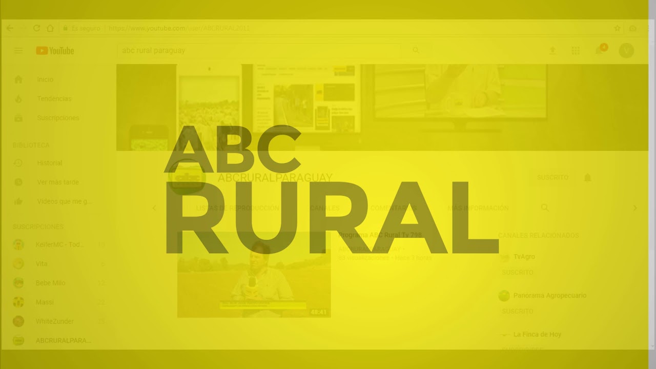 Programa ABC Rural Tv Programa 800 - ABC Rural - ABC Color