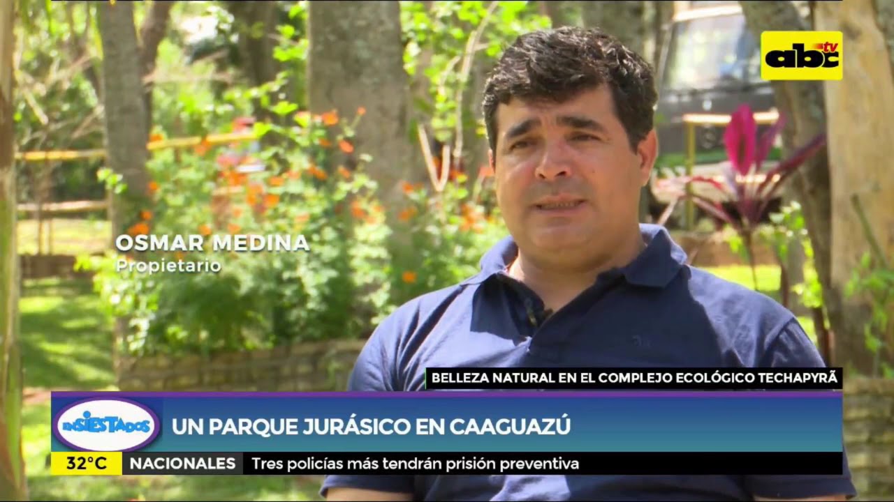 Un parque jurásico en Caaguazú - Complejo Ecológico Techapyrã ...